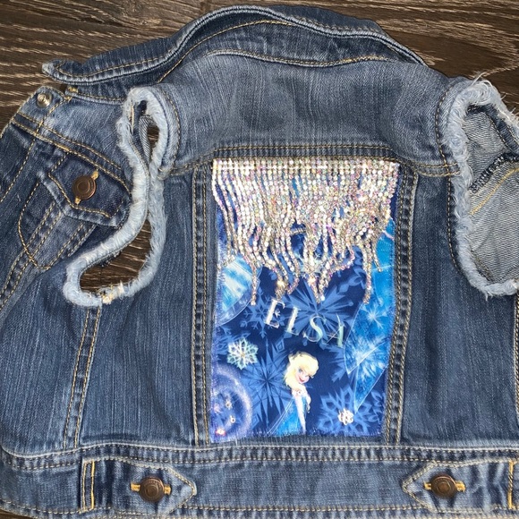 Tucker + Tate | Shirts & Tops | Frozen Elsa Denim Vest | Poshmark